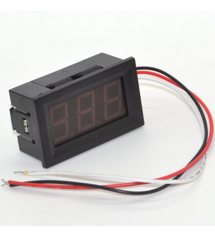 Cumpara Voltmetru digital verde 0.28" 0-100V DC 3