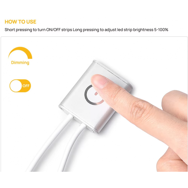 Cumpara Controller monocrom pentru banda LED