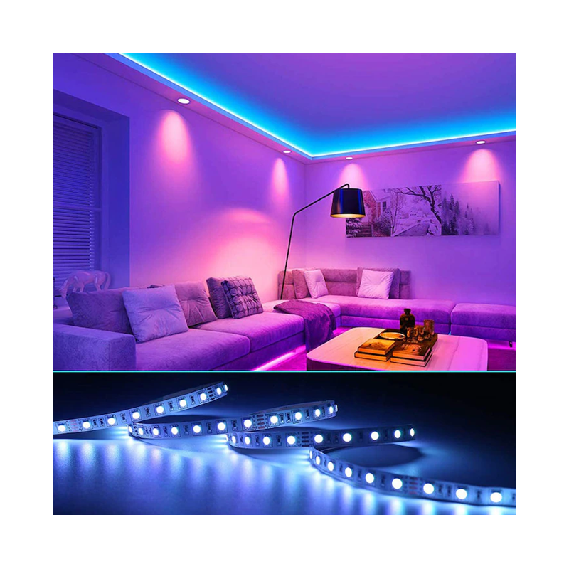 Cumpara Banda led RGB 5050, 12V DC, 60LED/m, 5m