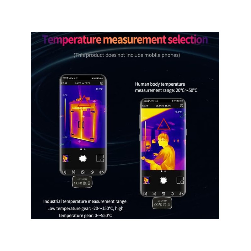 Cumpara Camera termica UTi260M pentru telefon