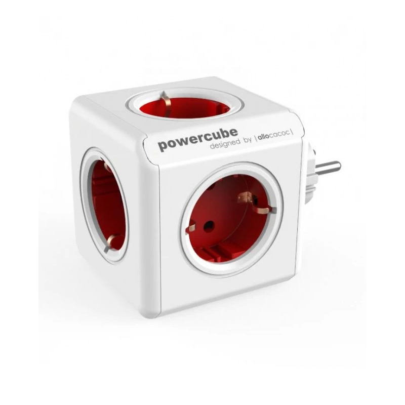 Priza Power Cube Original 4 X Prize ,Rosu P-CUBE