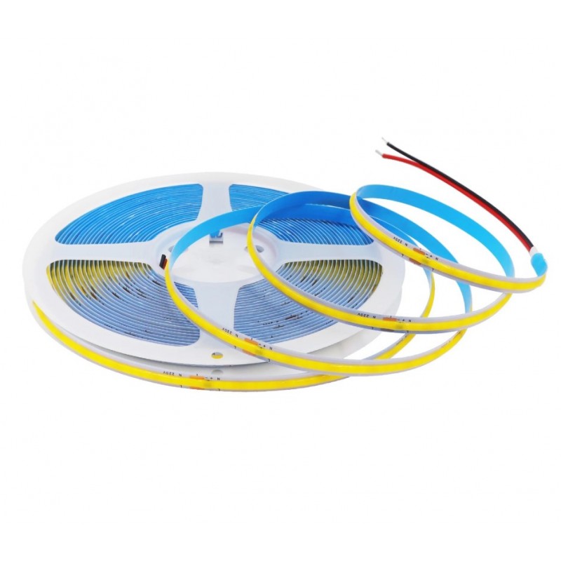 Cumpara Banda LED COB alb cald, 3000K, 288 LED/m