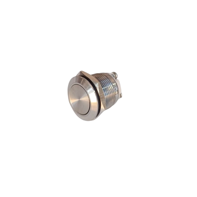 Cumpara Buton Push Metalic, 12V DC, 19mm, fara
