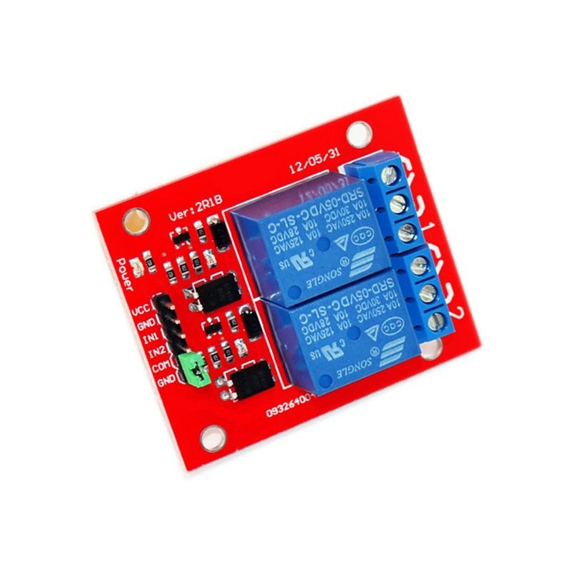 Cumpara Modul Cu 2 Relee 12v Cu Optocuplor